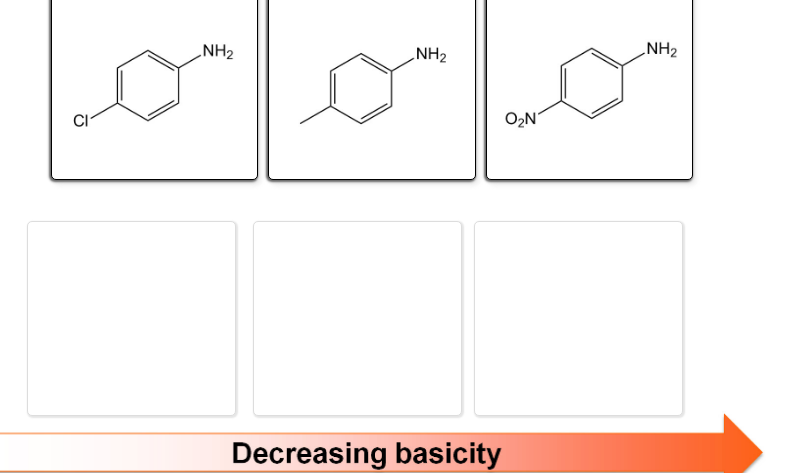 Solved NH2 Decreasing boiling point NH2 NH2 NH2 O2N Cl | Chegg.com