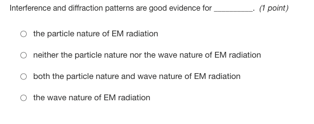 Solved Interference and diffraction patterns are good | Chegg.com