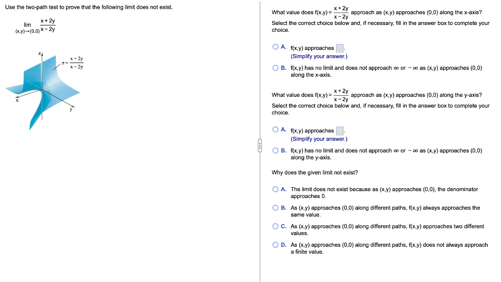 Solved Use the two-path test to prove that the following | Chegg.com