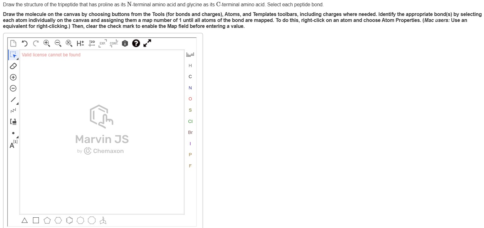Solved Draw the structure of the tripeptide that has proline | Chegg.com