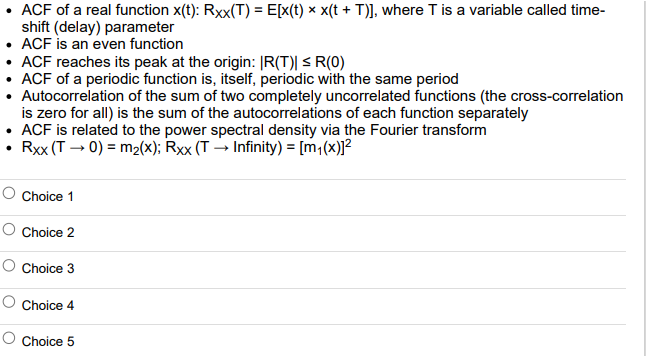 Check with reasons whether the functions f(t,t+T) | Chegg.com