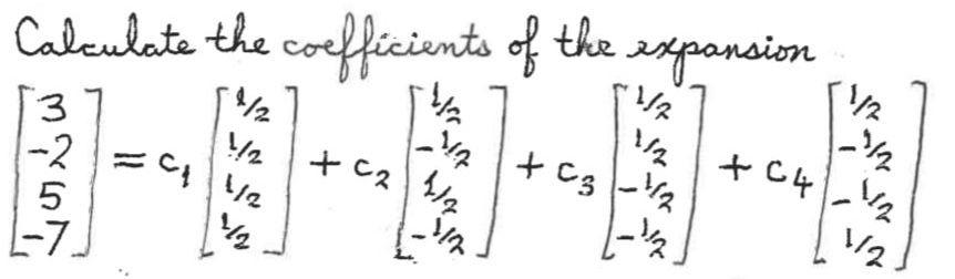 Solved Calculate the coefficients of the expansion | Chegg.com
