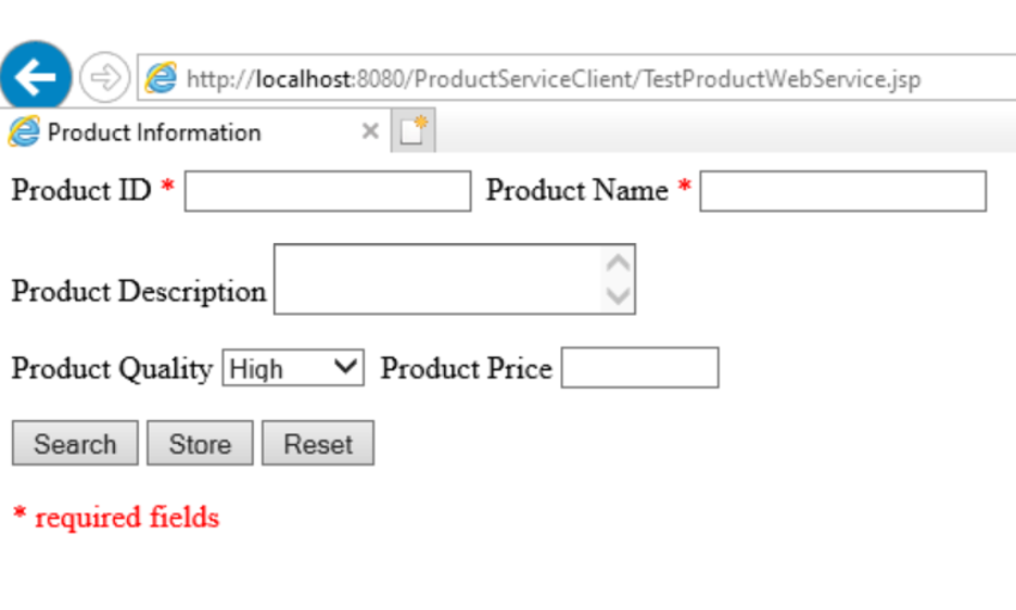 Solved Lab Task 2: Create a web service to store and | Chegg.com
