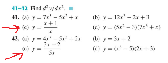 Solved just a question 41 ( c ) and 42 ( c )I know the | Chegg.com