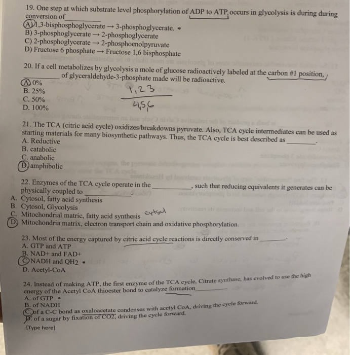 Solved This is a biochemistry question. Please answer all | Chegg.com
