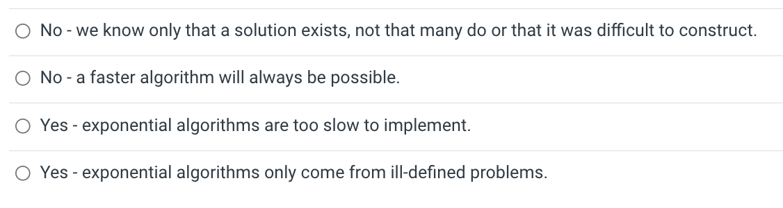 Solved Is it true that a problem with an algorithmic | Chegg.com