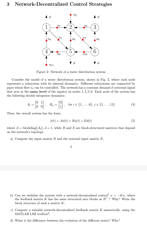 3 Network-Decentralized Control Strategies Figure 2: | Chegg.com