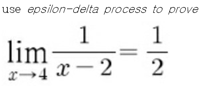 Solved use epsilon-delta process to prove 1 lim 1 2 - - -4 X | Chegg.com