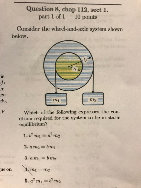 Solved Question 8, chap 112, sect 1. part 1 of 1 10 points | Chegg.com