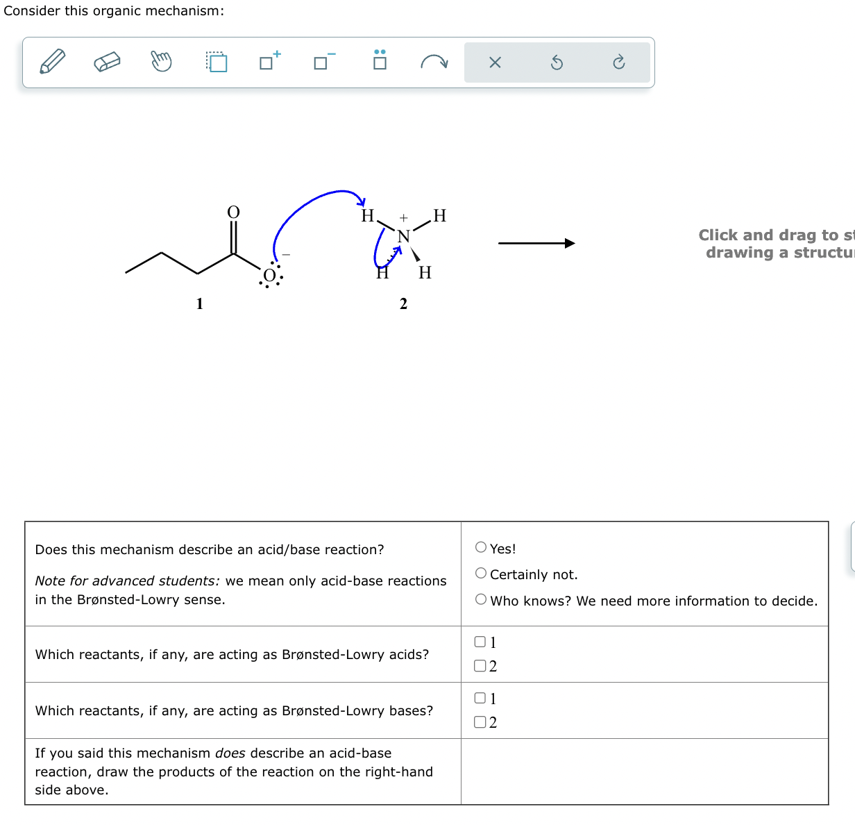 Solved Consider this organic mechanism:Click and drag to s | Chegg.com Solved Consider this organic mechanism:Click and drag to s | Chegg.com