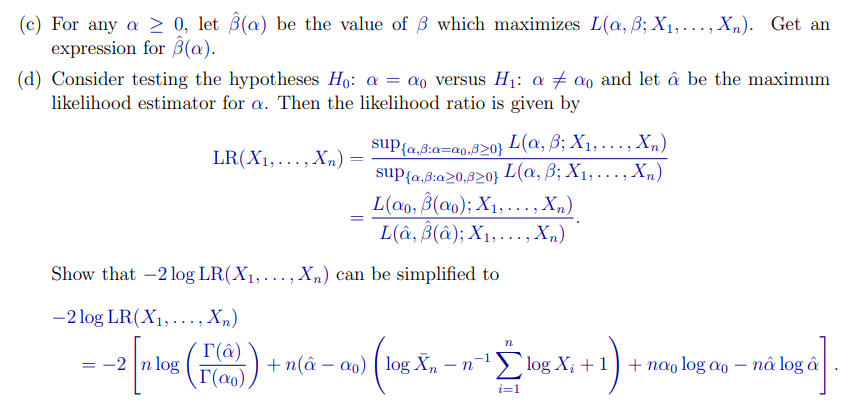 2. Let X1, ... , Xn be a random sample from the | Chegg.com