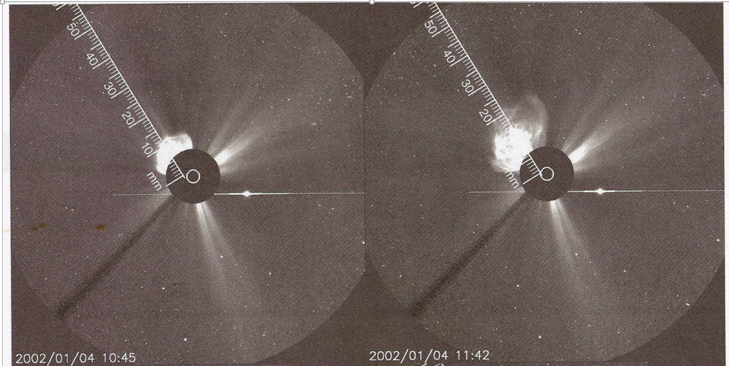 Solved Analyzing CMEs Background Coronal mass ejections, or | Chegg.com