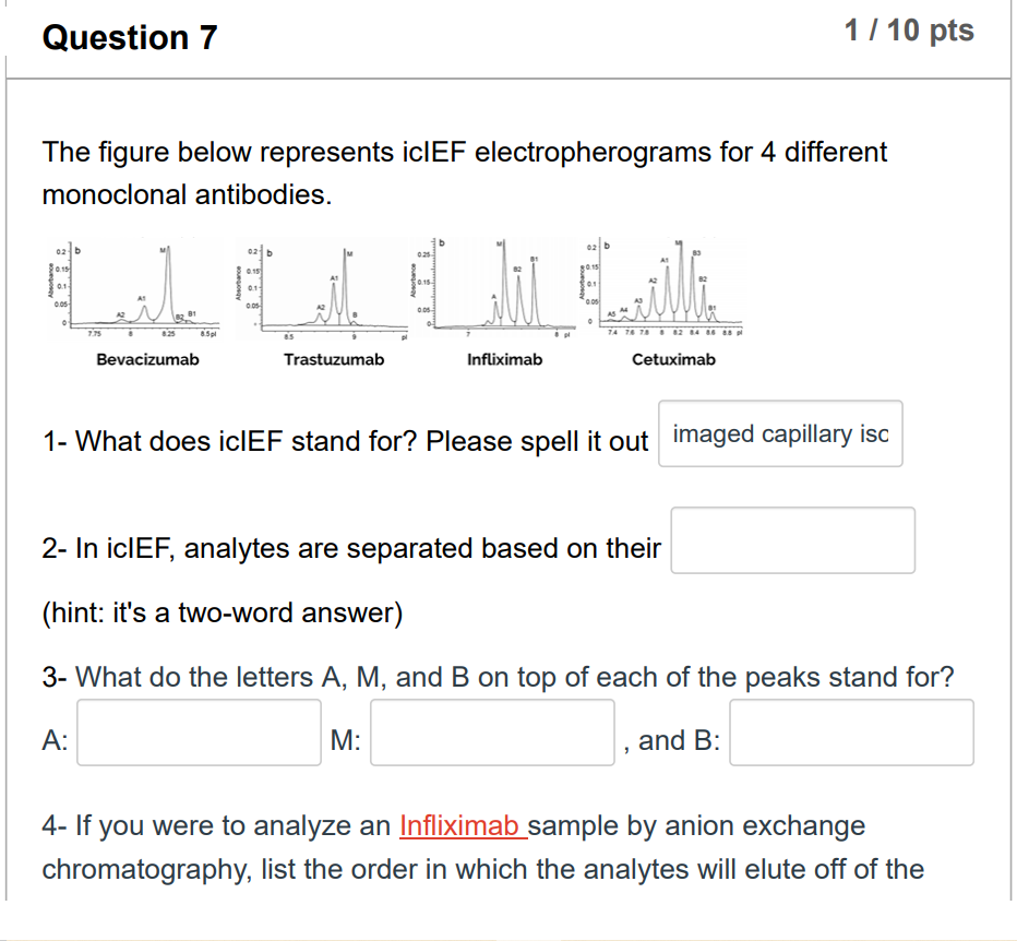 Solved Question 7 1/10 pts The figure below represents icIEF | Chegg.com