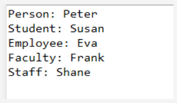 Part 1: ( The Person, Student, Employee, | Chegg.com