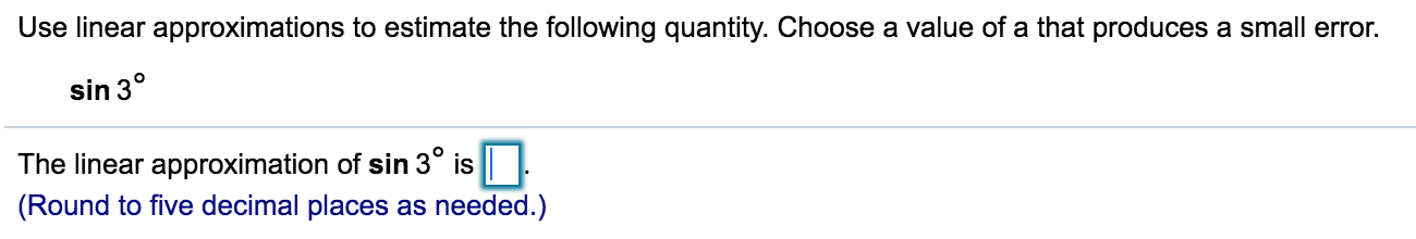 Solved Use linear approximations to estimate the following | Chegg.com
