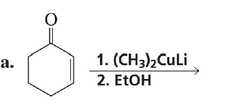 Solved a. r 1. (CH3)2Culi 2. EtOH | Chegg.com