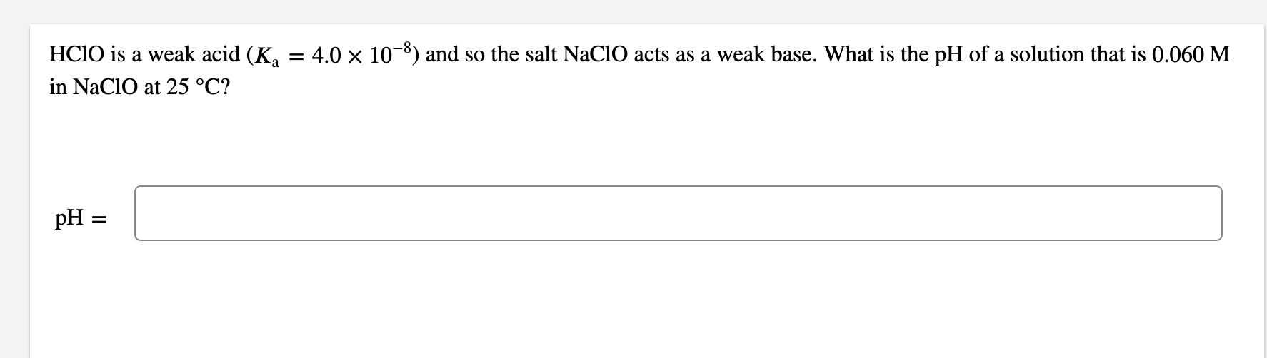 Solved Determine The Dissociation Constants For The Acids