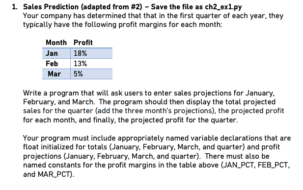 Solved Sales Prediction (adapted from \#2) - Save the file | Chegg.com