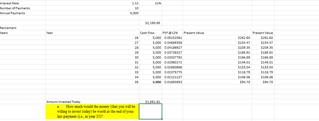 Solved Answer the question below with excel formulas and | Chegg.com