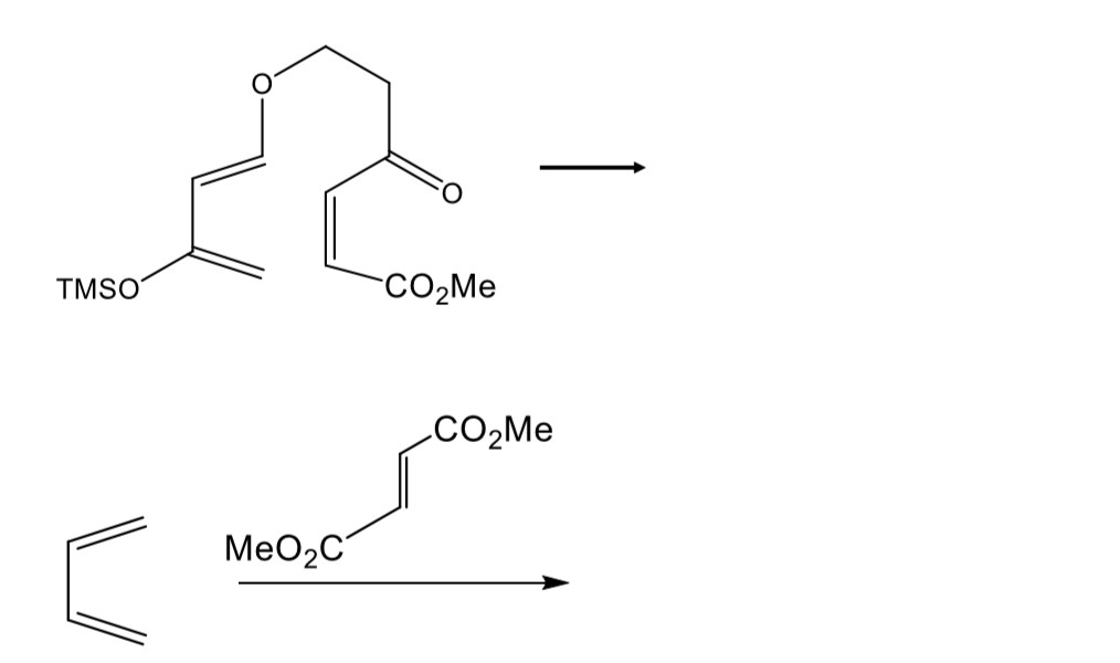 Solved TMSO CO2Me CO2Me Me02c | Chegg.com