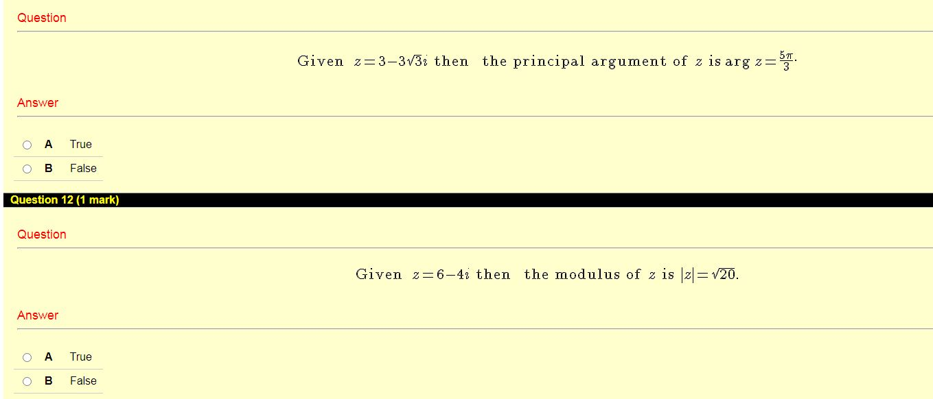 Solved Question Given 2=3–3732 then the principal argument | Chegg.com