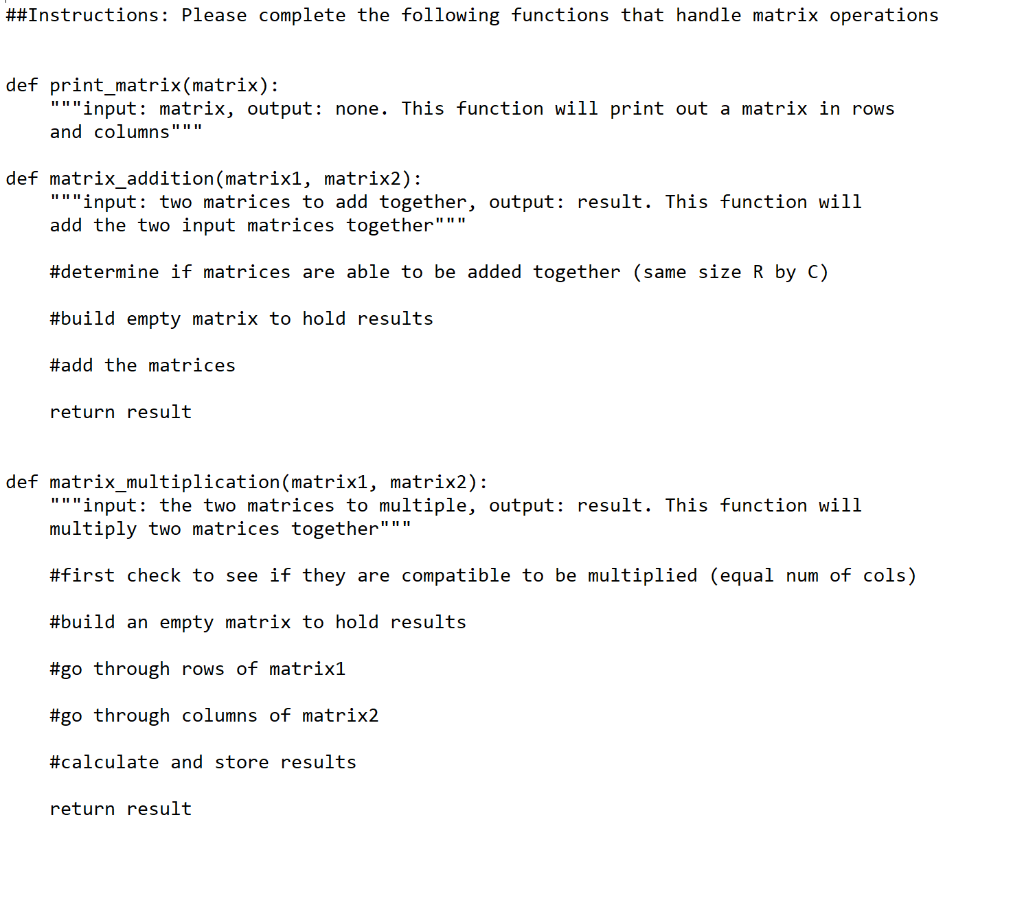 Solved ##Instructions: Please complete the following | Chegg.com