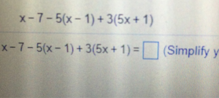 Solved Simplify each expression by combining like terms. | Chegg.com