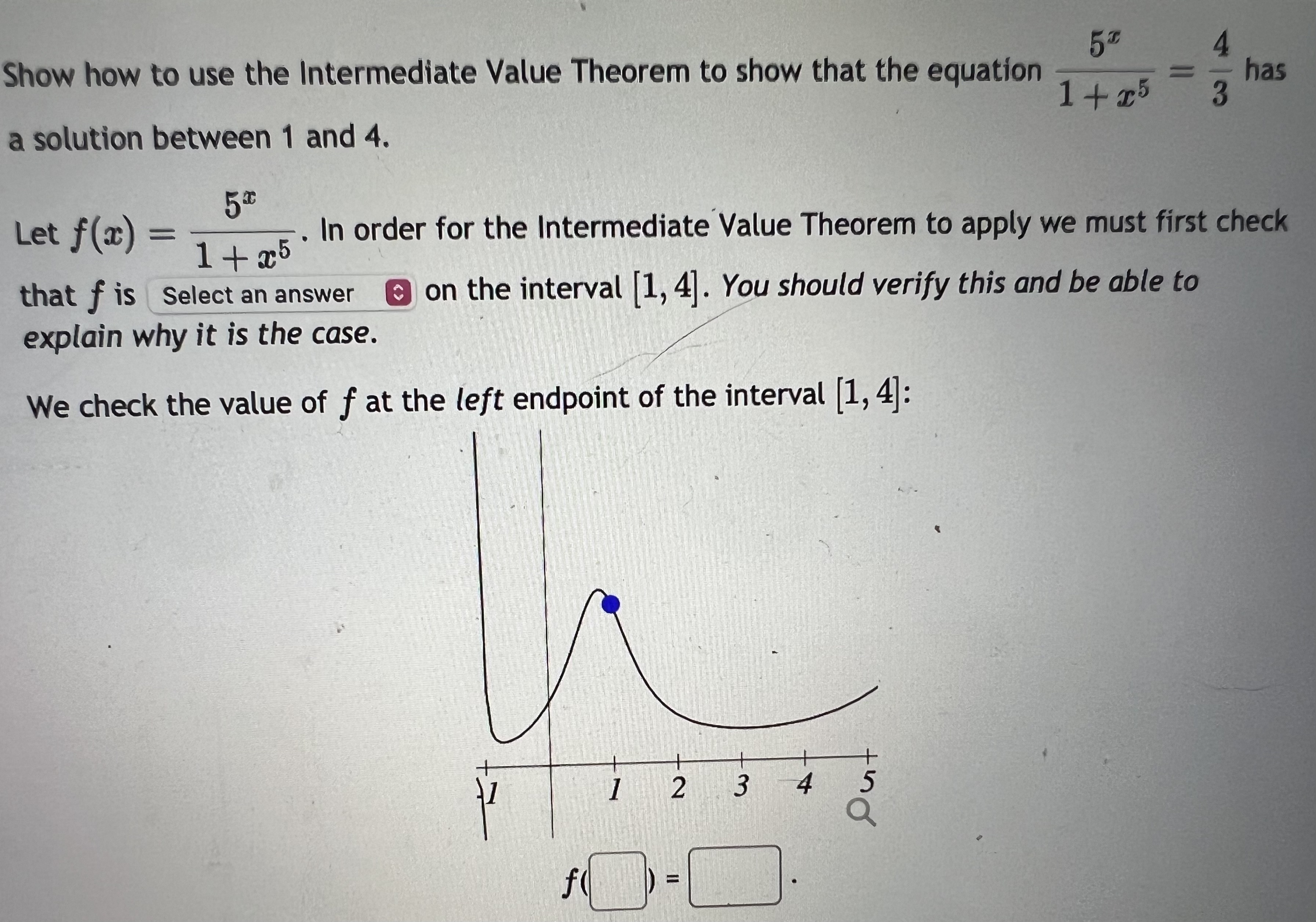 Solved Show how to use the Intermediate Value Theorem to | Chegg.com