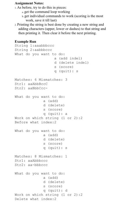 Solved Assignment Overview This assignment will give you | Chegg.com