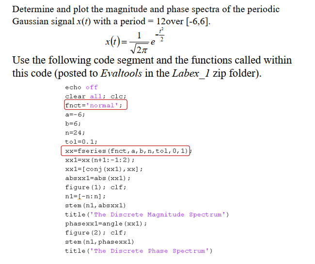 Solved Determine and plot the magnitude and phase spectra of | Chegg.com