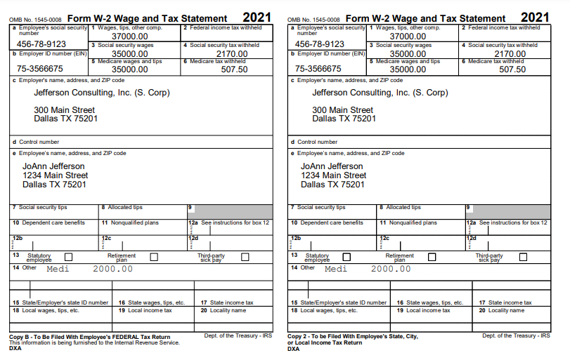 Instructions: Tax return 1-3: Assuming Jay and JoAnn | Chegg.com