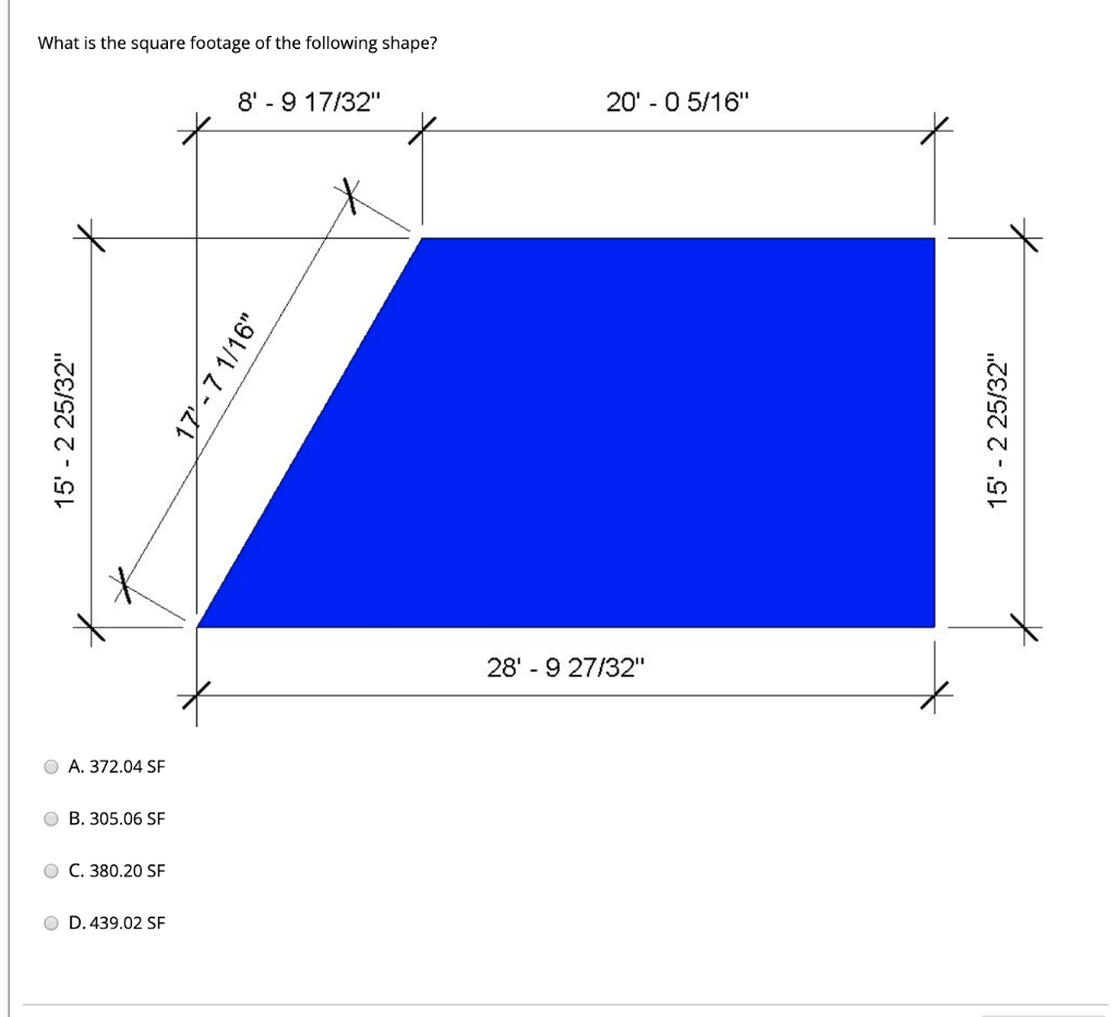 Solved What Is The Square Footage Of The Following Shape 8 Chegg solved-what-is-the-square-footage-of-the-following-shape-8-chegg