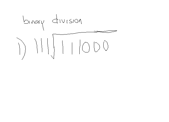 Solved Binary Division. Solve and explain step-by-step how | Chegg.com