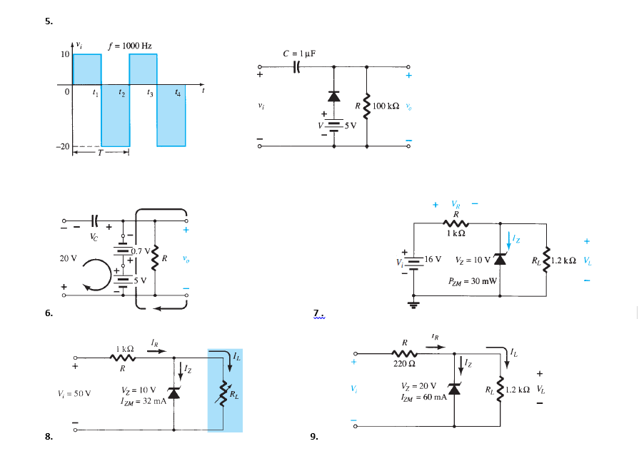 Solved Draw all the circuits below in PROTEUS Programme. | Chegg.com