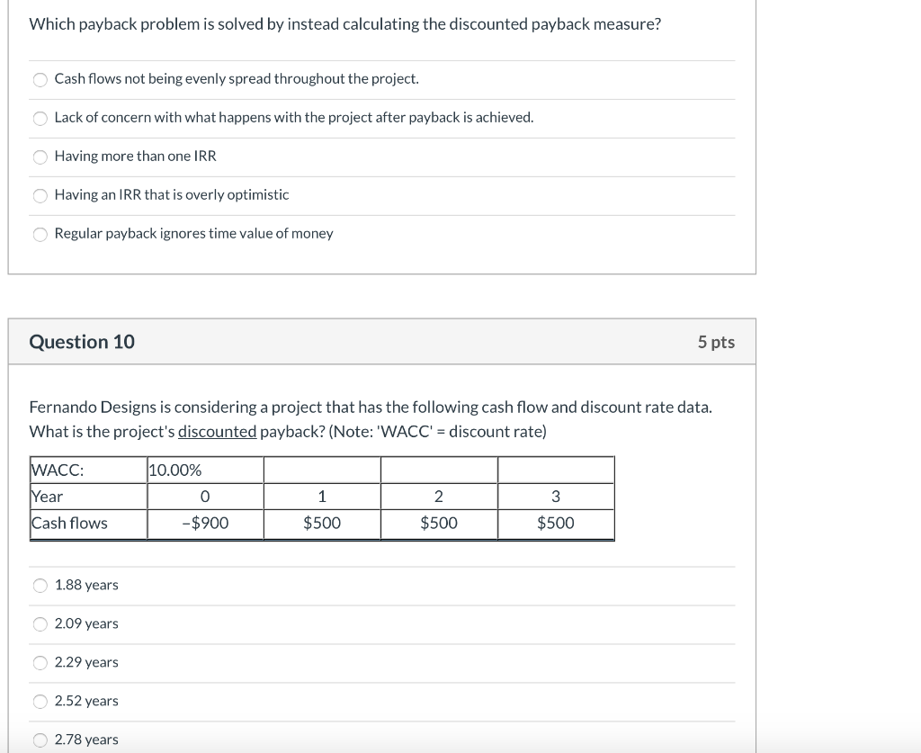 Solved Question 1 5 pts Which of the following is NOT a | Chegg.com