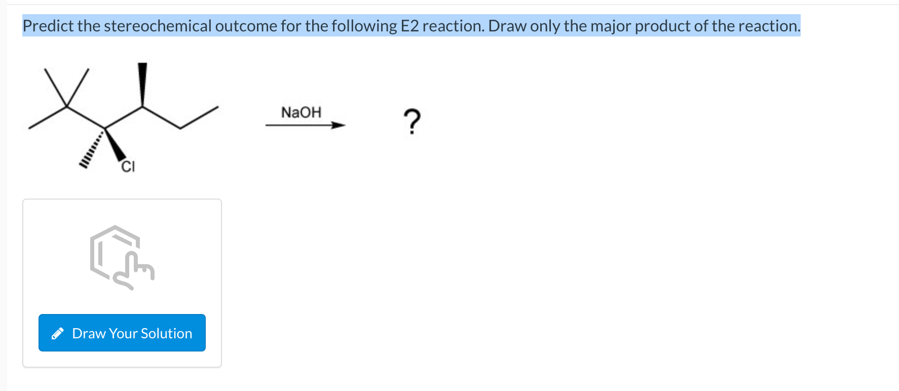 Solved Predict the stereochemical outcome for the following | Chegg.com Solved Predict the stereochemical outcome for the following | Chegg.com