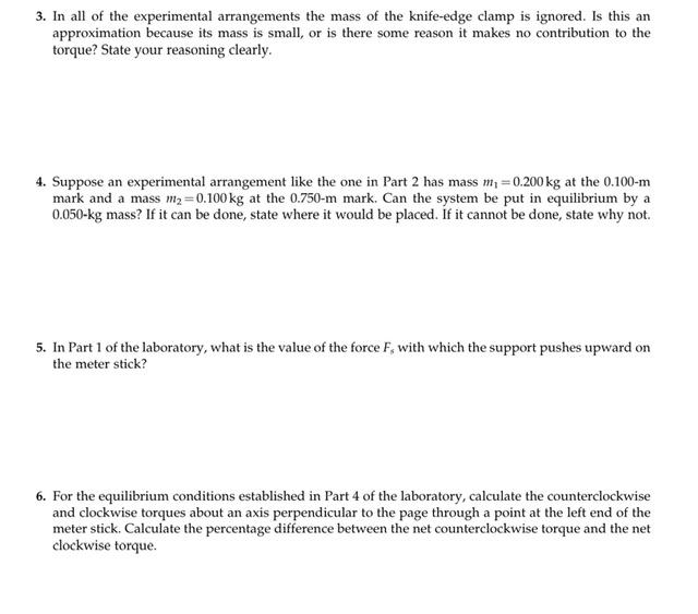 Solved Meter Stick Data Table Data and Calculations Table 1 | Chegg.com