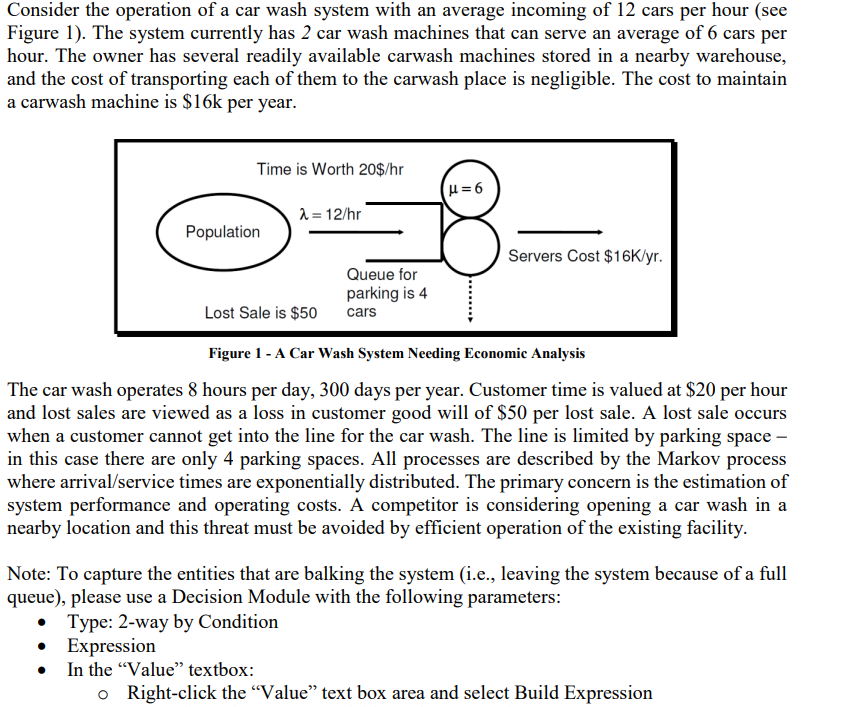 Solved Question \#3: Car wash bays tend to break down with a | Chegg.com