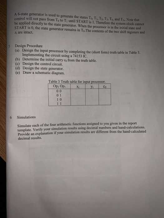 Experiment 5 Arithmetic Processor 1 Objective To 