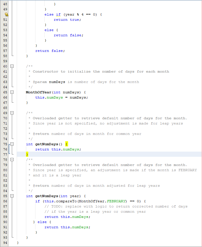 Solved W NE * An enum which intelligently tracks the number | Chegg.com