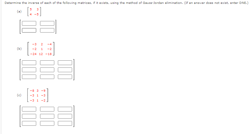 Solved Determine the inverse of each of the following | Chegg.com