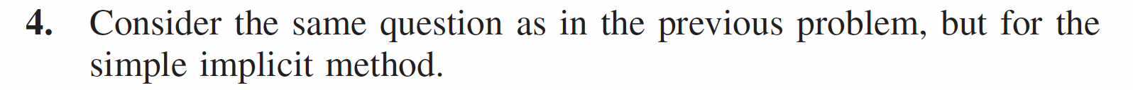 Solved 4. Consider the same question as in the previous | Chegg.com