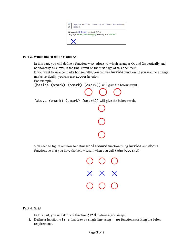Solved Tic-Tac-Toe Stage * This homework is a programming | Chegg.com