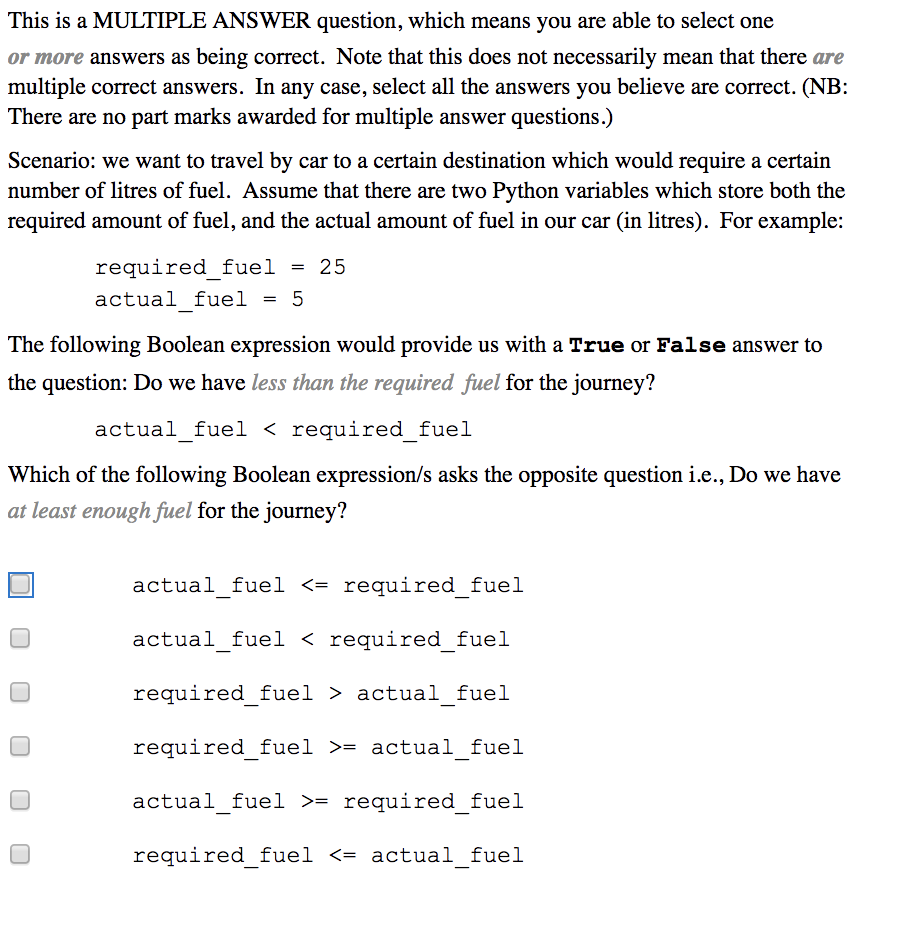 Solved This is a MULTIPLE ANSWER question, which means you | Chegg.com