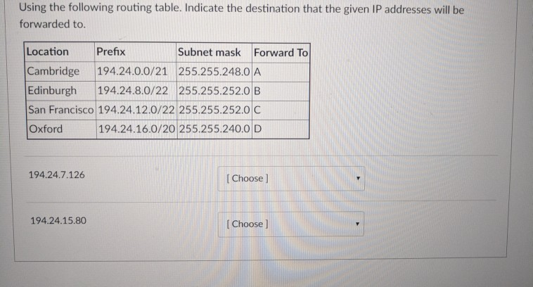 Solved Assume that a network has a subnet mask of | Chegg.com