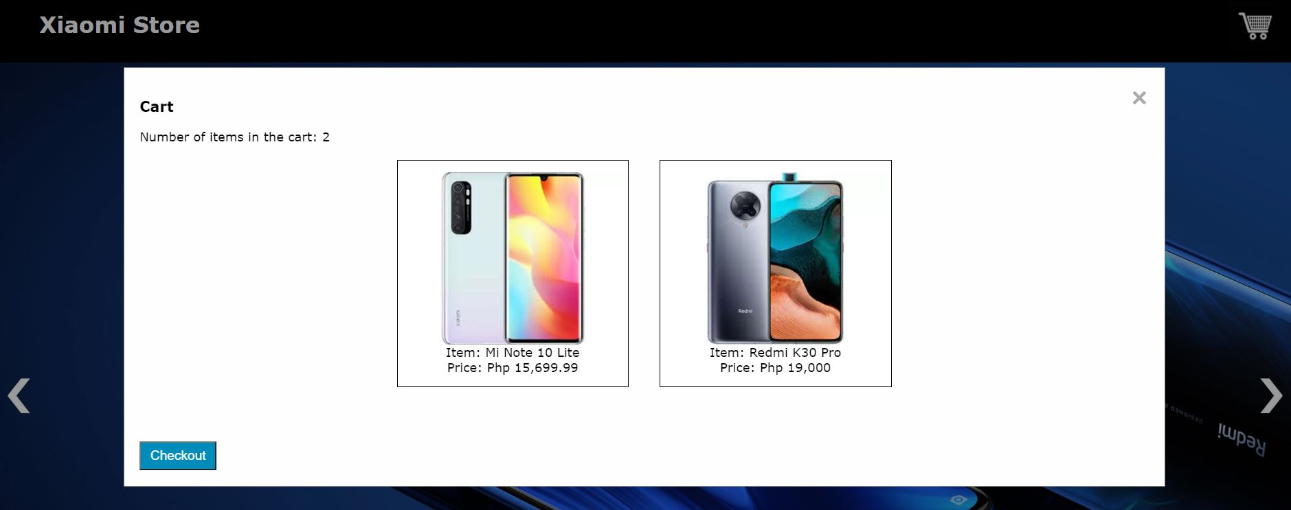 Solved Cart Number of items in the cart: 0\r\nPresent your | Chegg.com