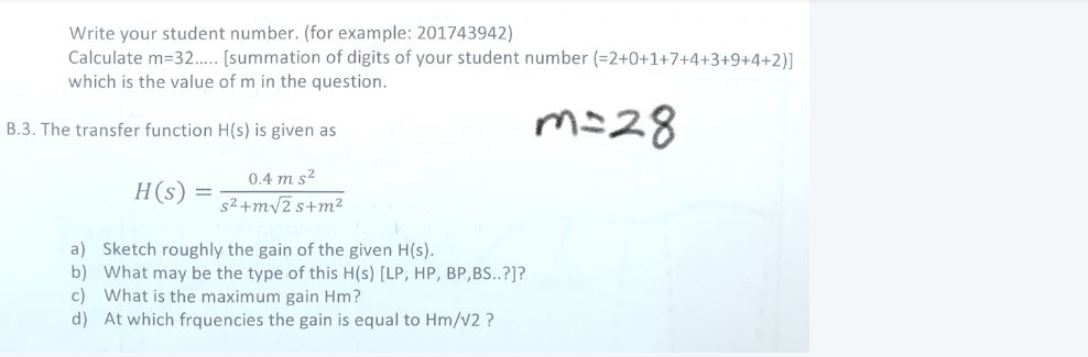 Solved Write your student number. (for example: 201743942) | Chegg.com
