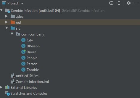 Solved Zombie.javax DPerson.java X People.java Driver.java | Chegg.com