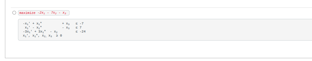 Solved Which of the following is the standard form of the | Chegg.com
