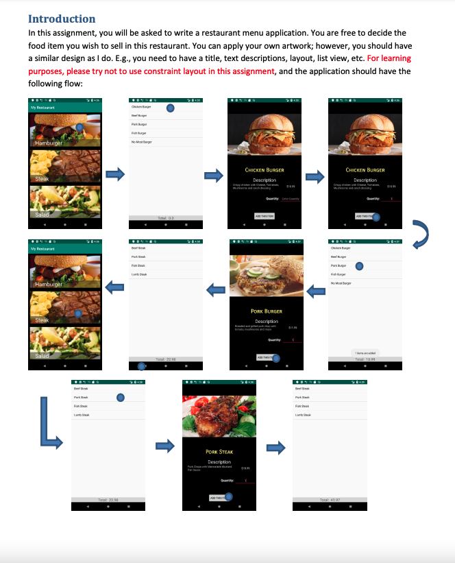 Solved Introduction In this assignment, you will be asked to | Chegg.com